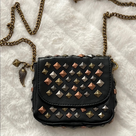 RACHEL Rachel Roy | Bags | Studded Black Crossbody Bag | Poshmark